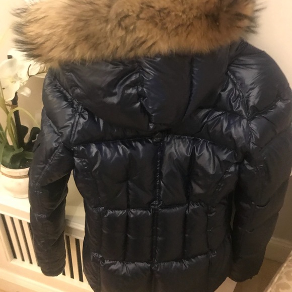 SAM. | Jackets & Coats | Nwt Midnight Sam Blake Fur Trim Puffer Coat ...